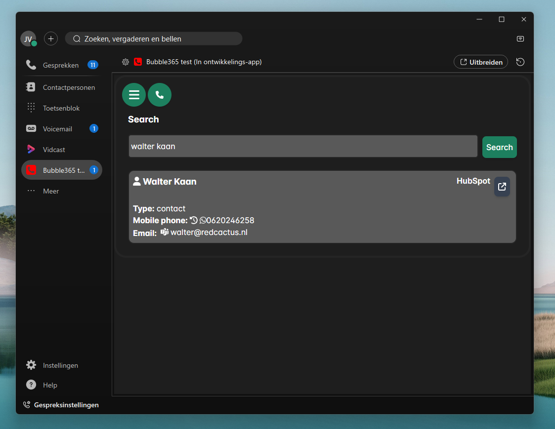 Bubble 365 | Webex App Hub